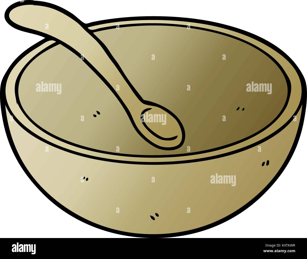 Wooden spoon hand Stock Vector Images - Alamy