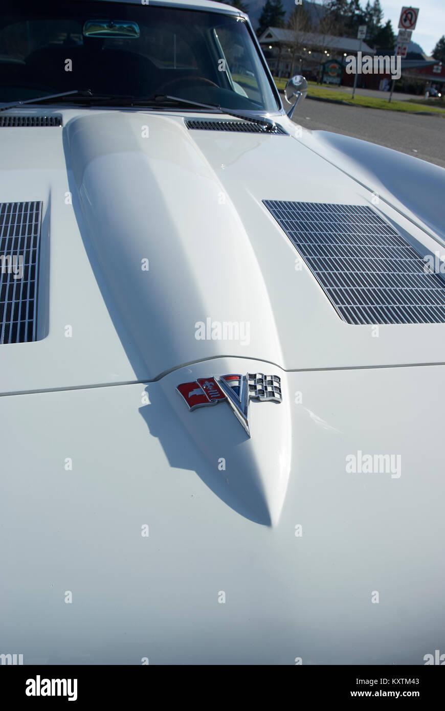 Images of a 1963 Chevrolet Corvette with the rare split rear window in ...