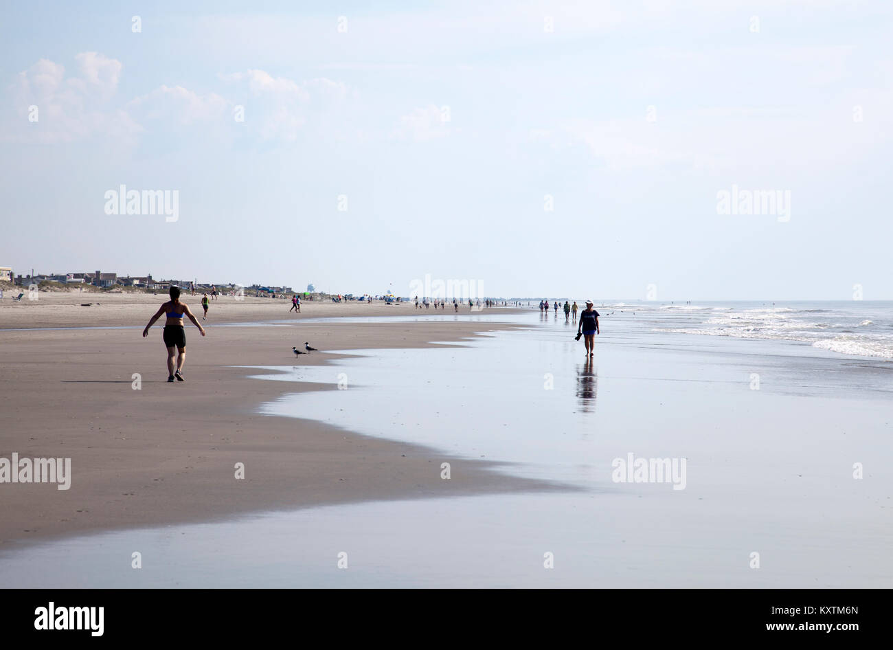 Stone Harbor Beach in New Jersey - USA Stock Photo - Alamy