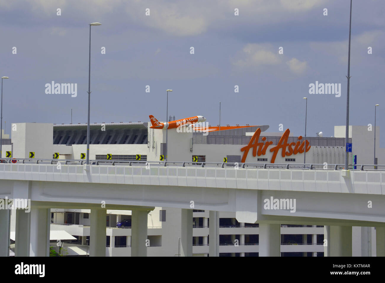 Air Asia Commercial Signboard Stock Photo - Alamy