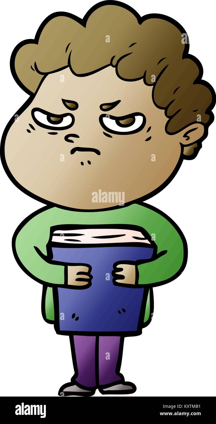 cartoon angry man Stock Vector Image & Art - Alamy