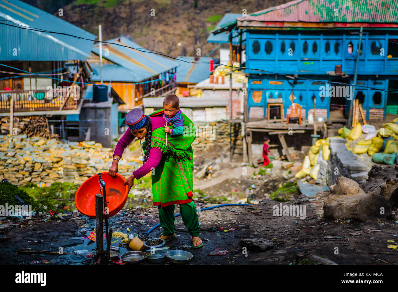 Malan village hi-res stock photography and images - Alamy