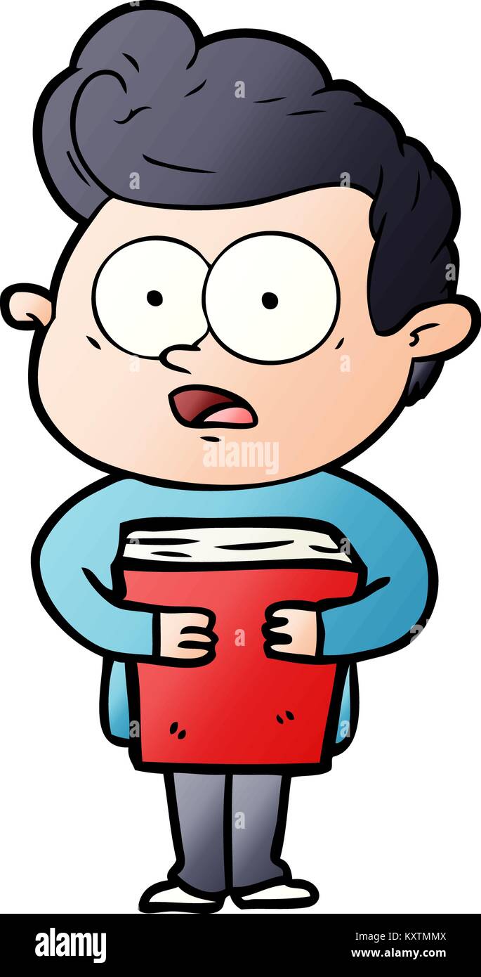 cartoon staring man Stock Vector Image & Art - Alamy