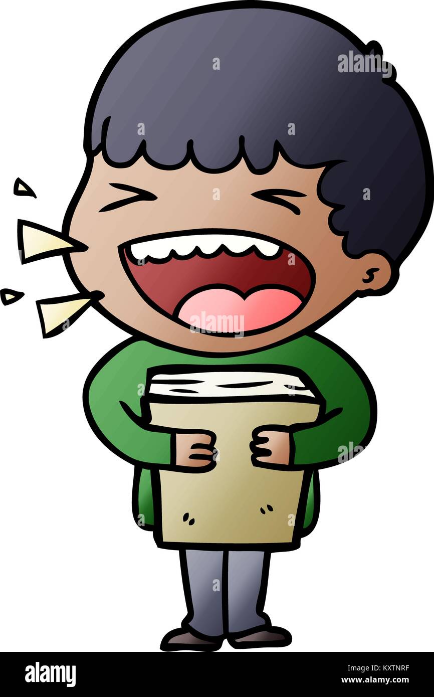 cartoon laughing man Stock Vector Image & Art - Alamy