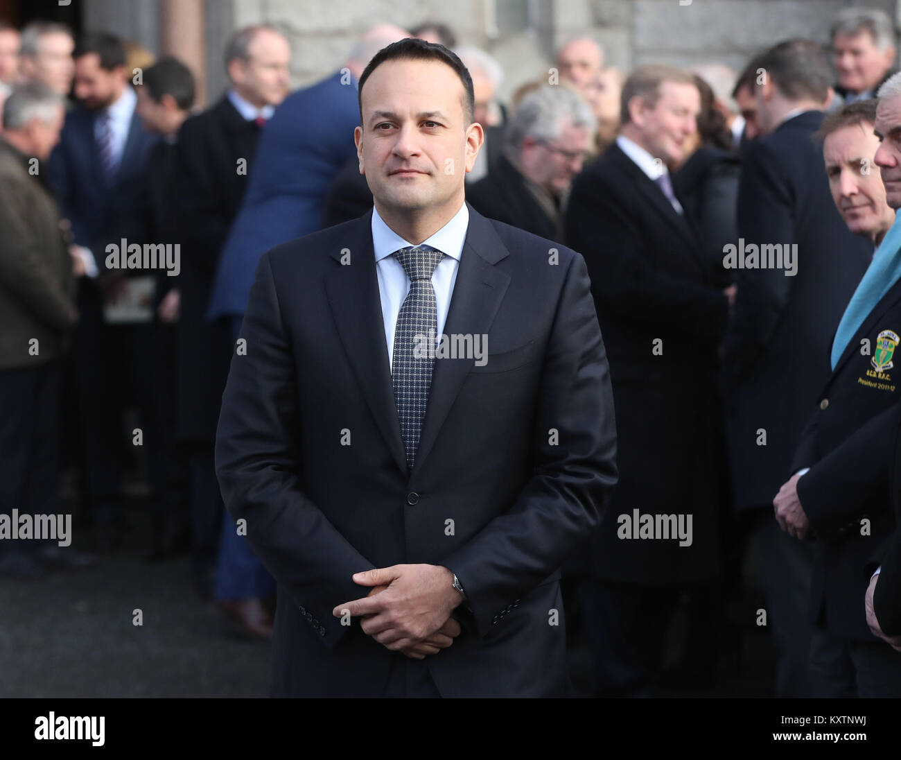 Taoiseach leo varadkar attends the funeral of irish attorney general hi ...