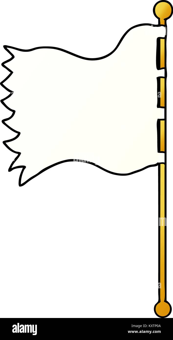 Cartoon White Flag High Resolution Stock Photography and Images - Alamy