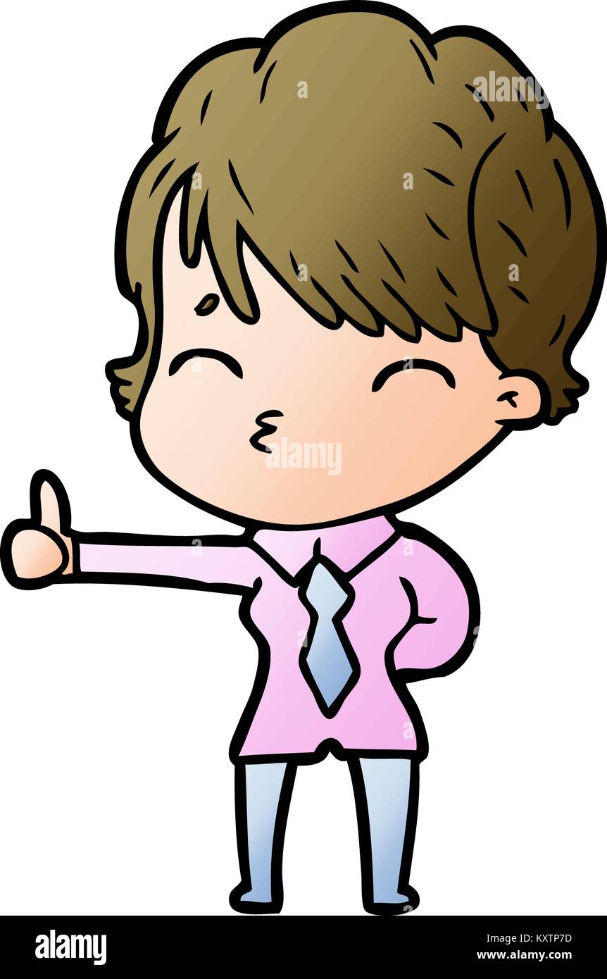 cartoon woman thinking Stock Vector Image & Art - Alamy