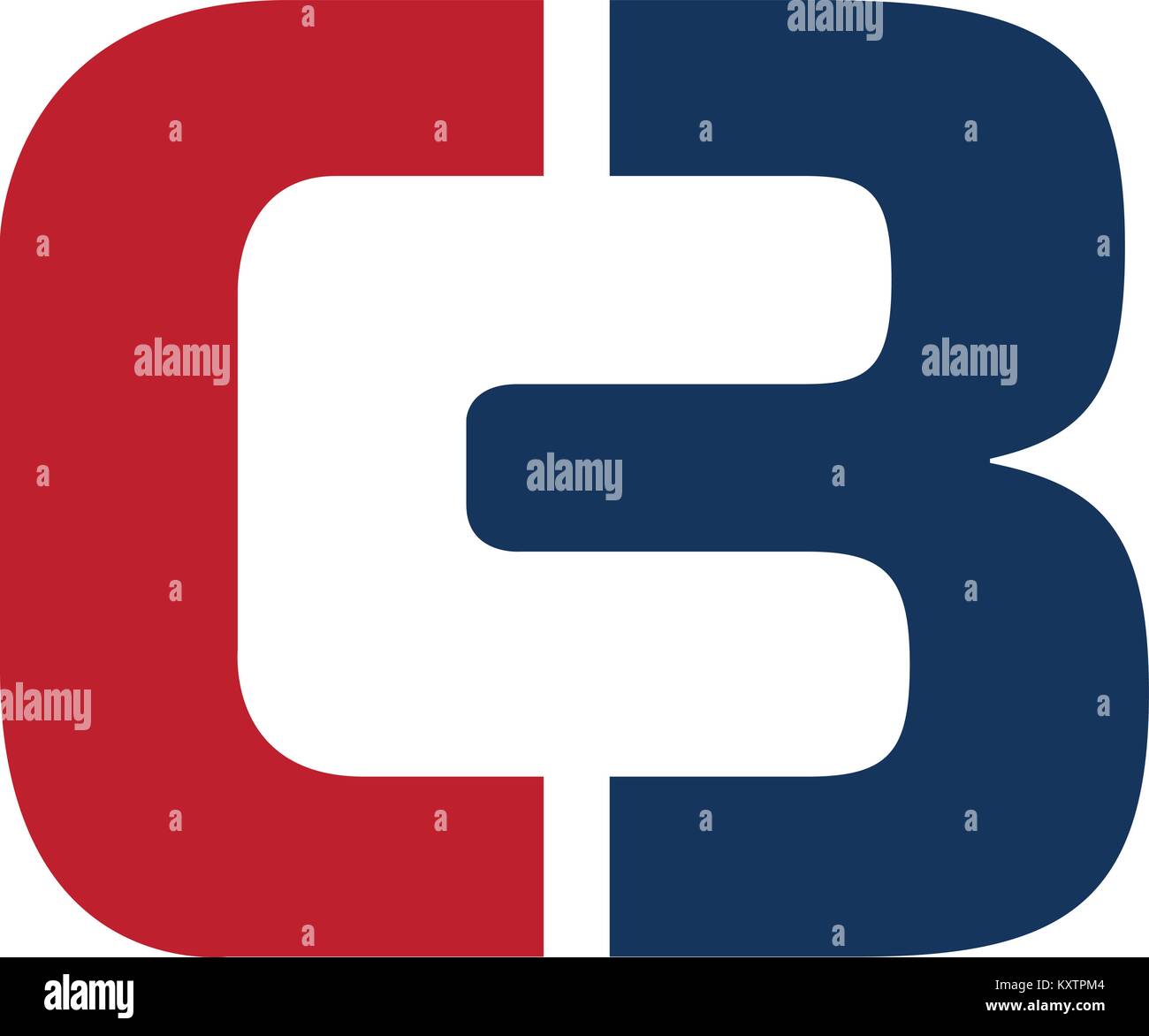 strong elegant letter CB symbol vector concept Stock Vector Image & Art ...