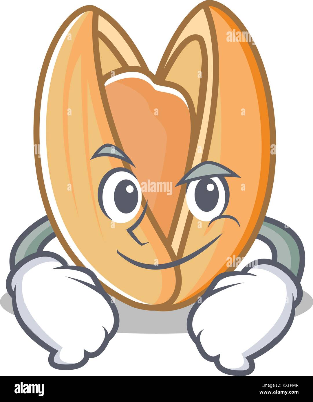 Open hand happy smiling smiley Stock Vector Images - Alamy