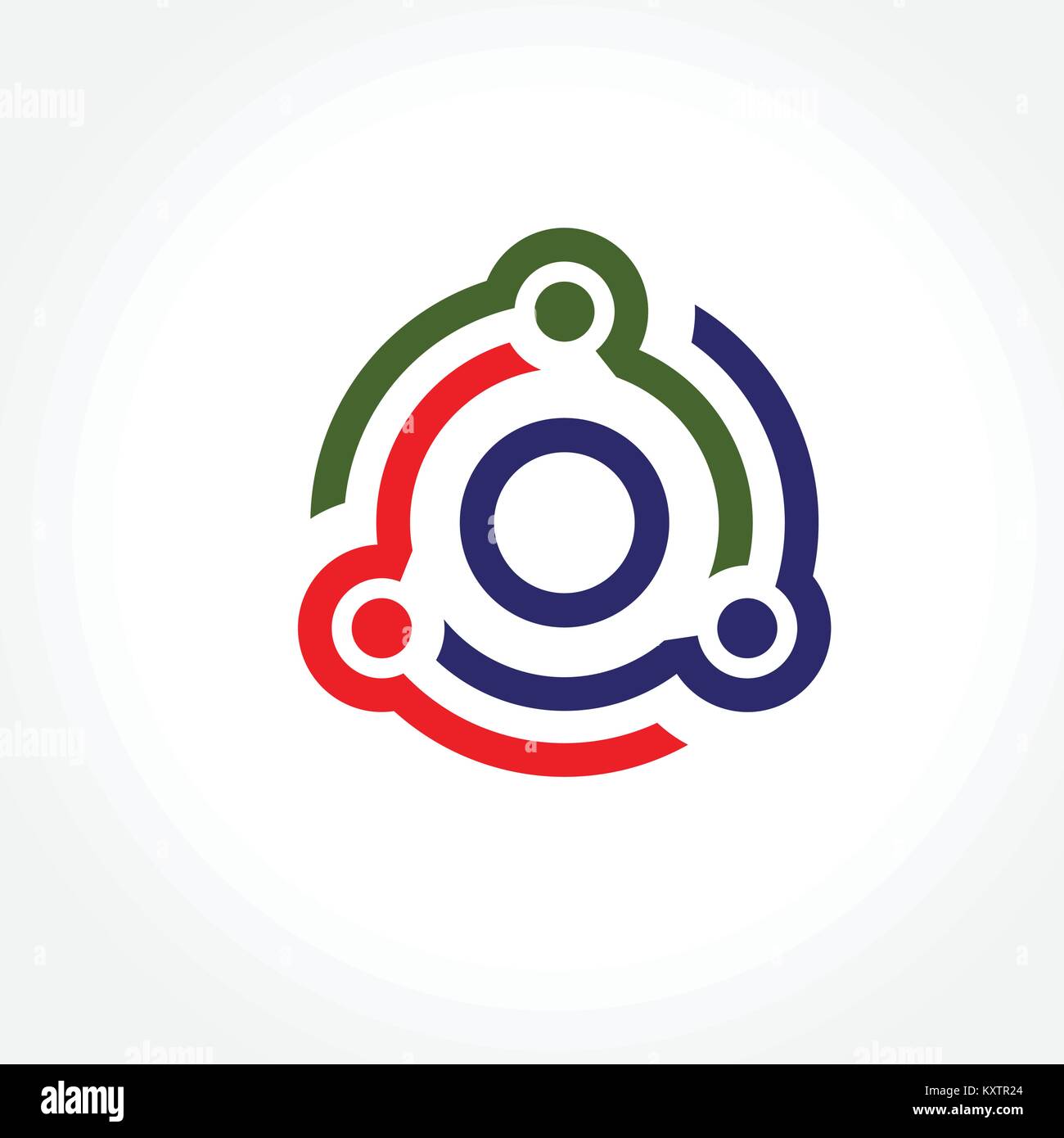 technology idea mind connection and business connection structure mind ...