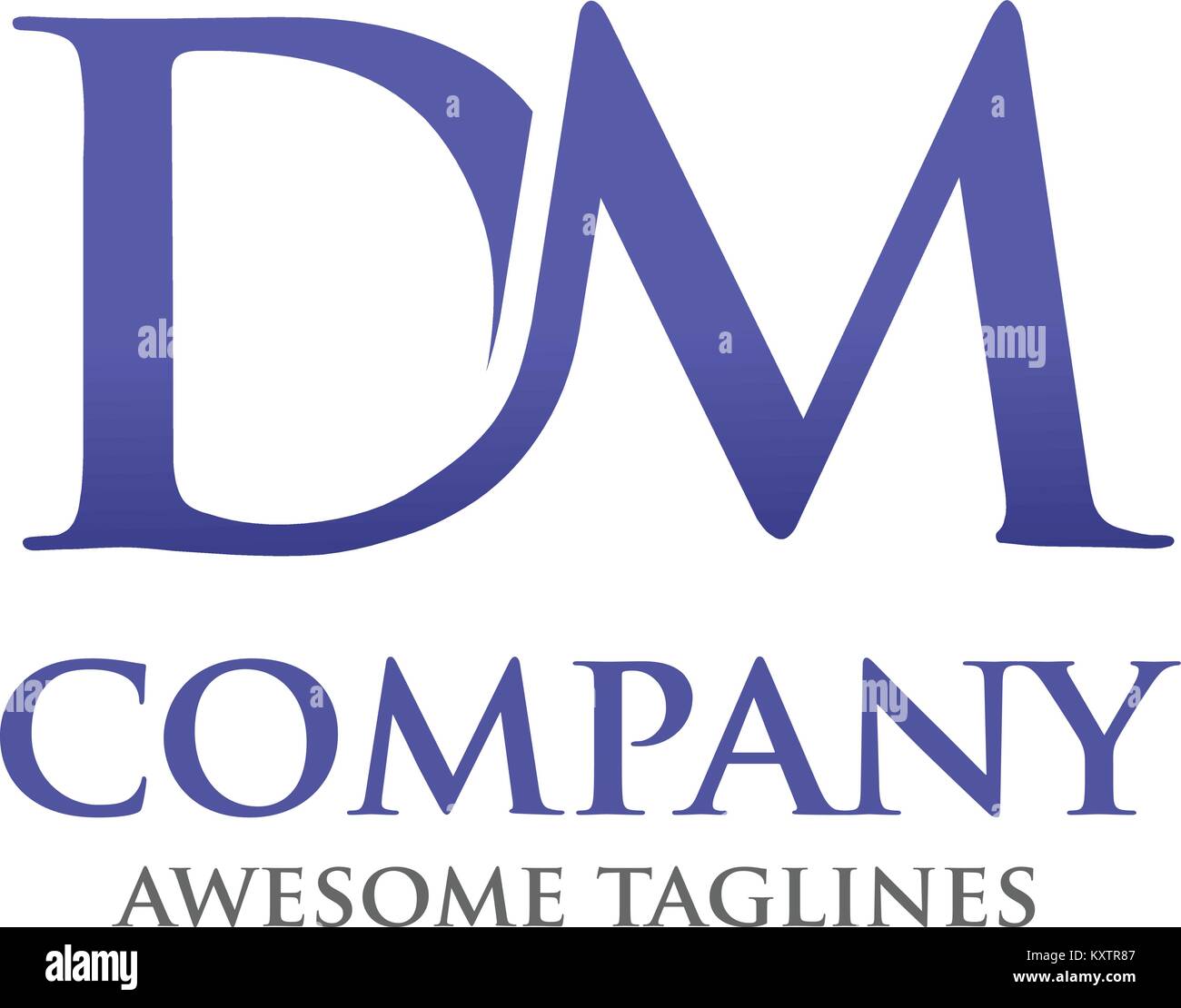 Dm logo hi-res stock photography and images - Alamy