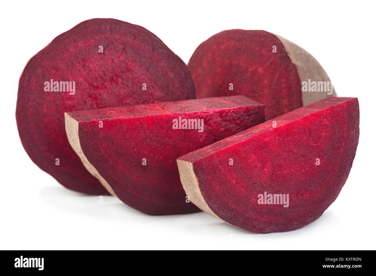 Long beet root vegetable closeup isolated on white Stock Photo - Alamy