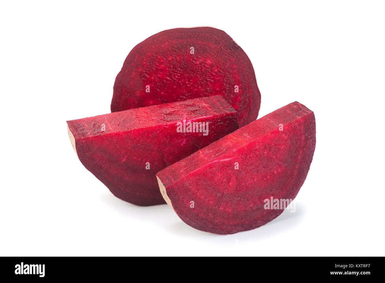 Long beet root vegetable closeup isolated on white Stock Photo - Alamy