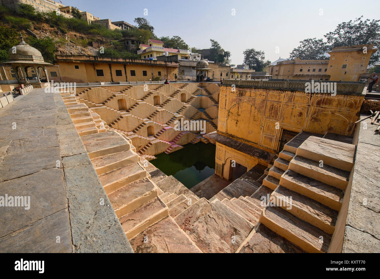 The Panna Meena ka Kund stepwell, Jaipur, India Stock Photo - Alamy