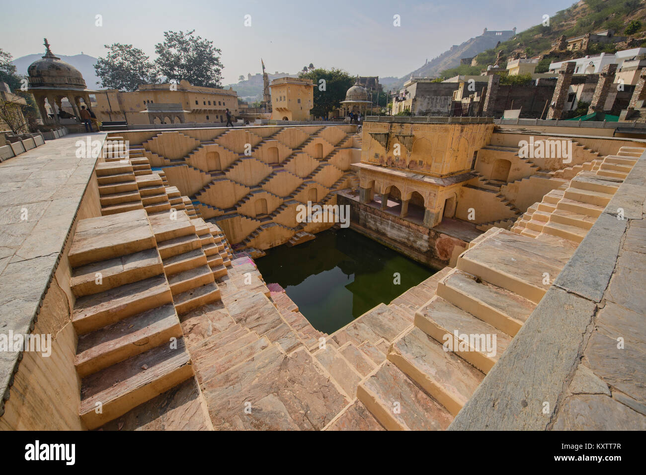The Panna Meena ka Kund stepwell, Jaipur, India Stock Photo - Alamy