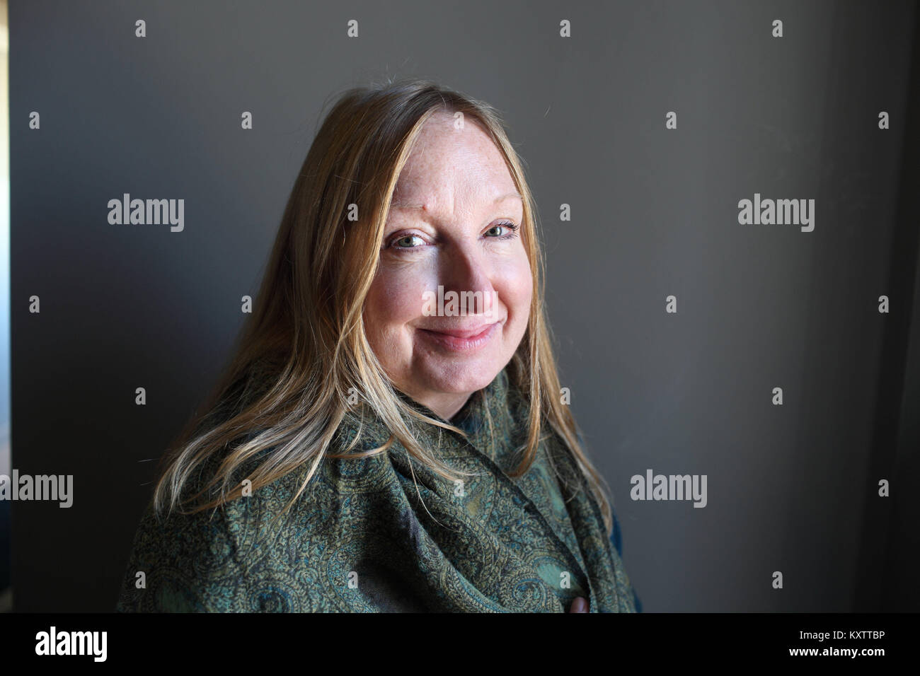 Portrait of Jane Harris 30/11/2017 ©Basso CANNARSA/Opale Stock Photo ...
