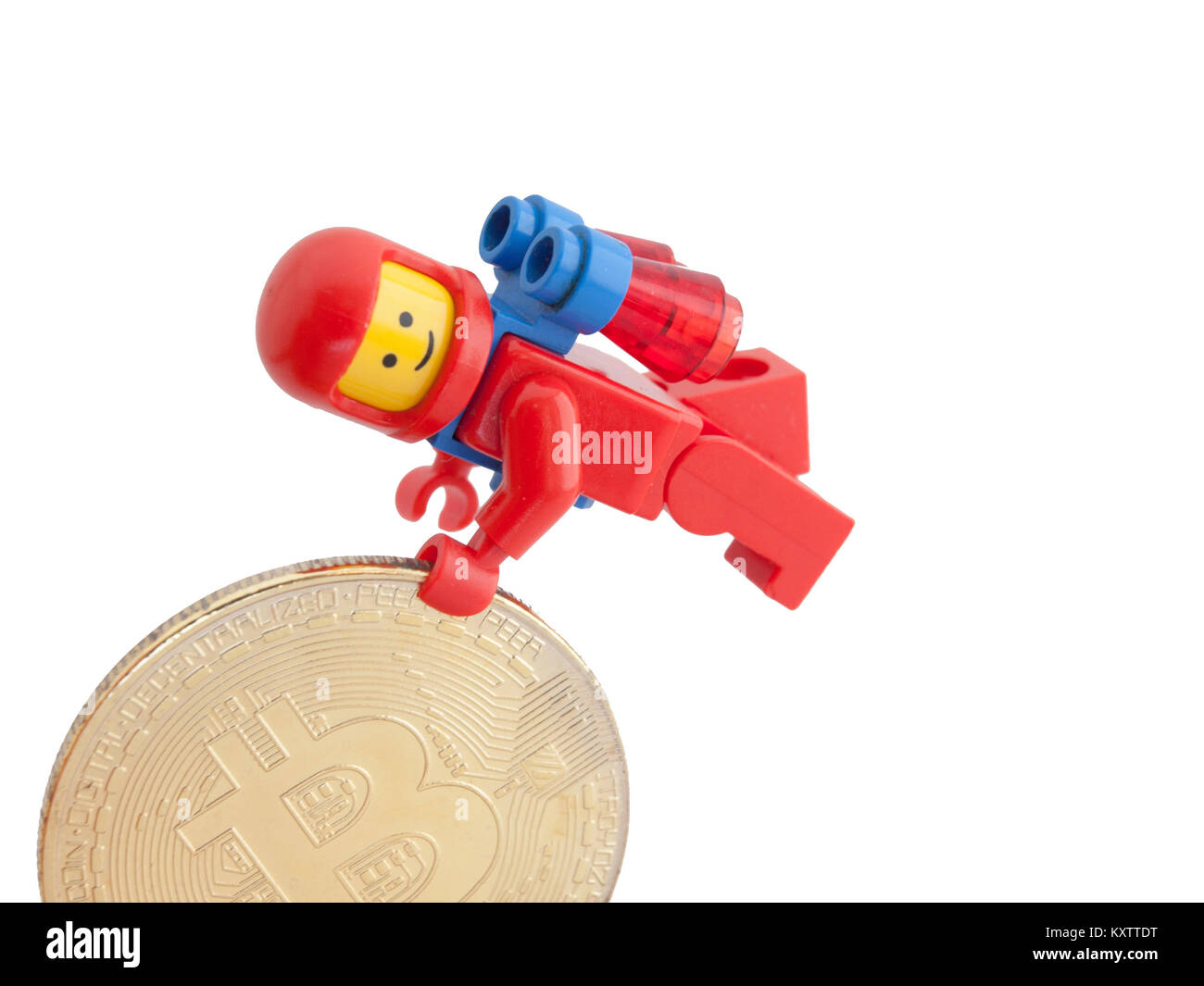 Lego spaceman hi-res stock photography and images - Alamy