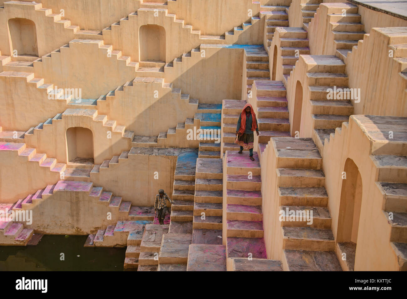The Panna Meena ka Kund stepwell, Jaipur, India Stock Photo - Alamy