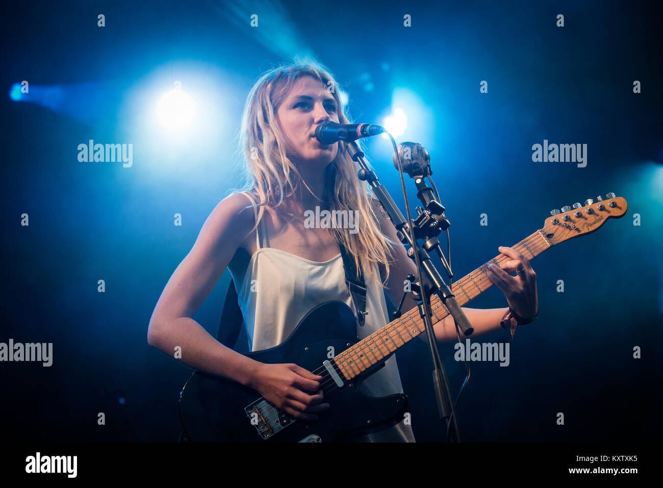 The British four-piece alternative rock band Wolf Alice performs a live ...