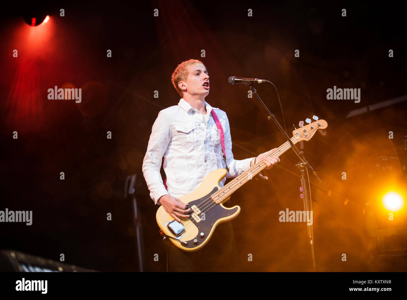 The British four-piece alternative rock band Wolf Alice performs a live ...