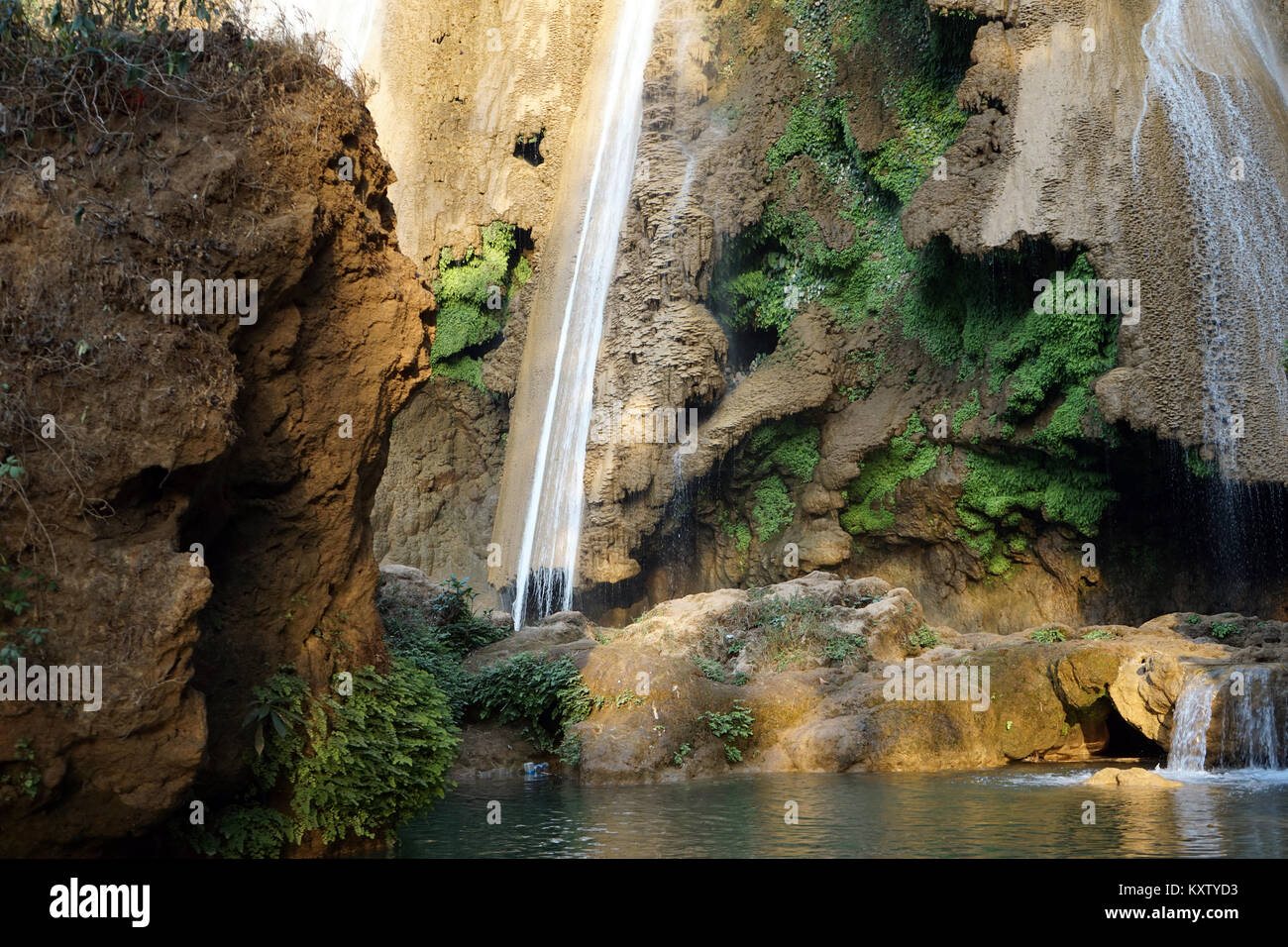 Dattawgyaik Waterfall is a part of Anisakan Falls near Pyin Oo Lwin ...
