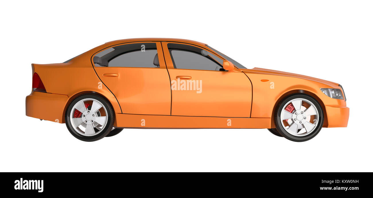 Generic brandless sports car Stock Photo - Alamy