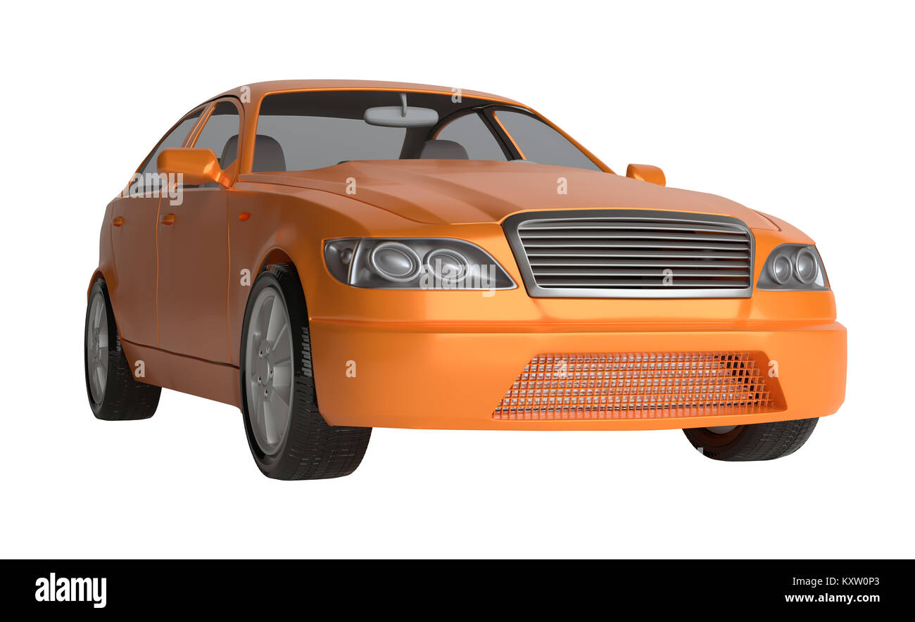 Generic brandless sports car Stock Photo - Alamy