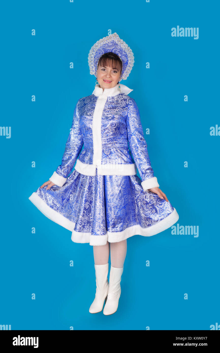 Grandfather frost snow maiden hi-res stock photography and images - Alamy