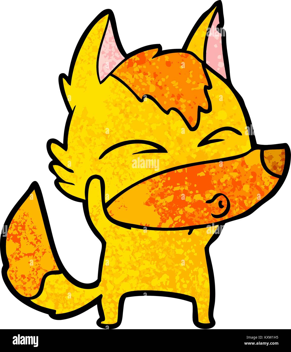 fox cartoon character Stock Vector Image & Art - Alamy