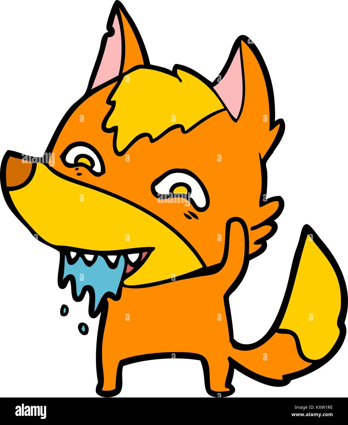 fox cartoon character Stock Vector Image & Art - Alamy