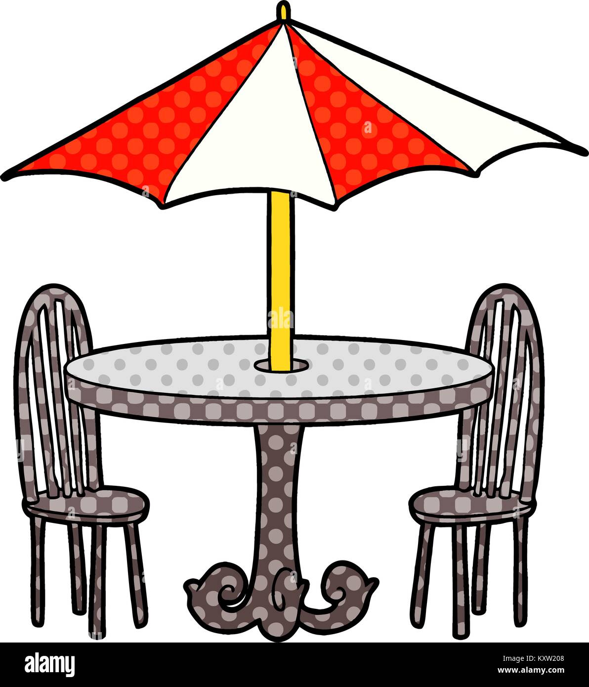cartoon cafe table Stock Vector Image & Art - Alamy