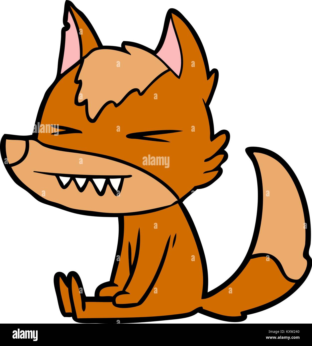 fox cartoon character Stock Vector Image & Art - Alamy