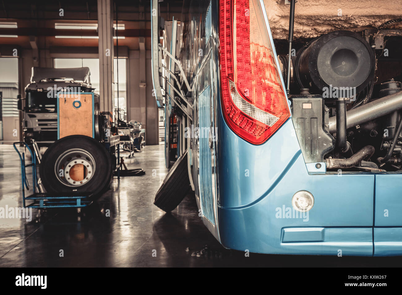 Out of service bus hi-res stock photography and images - Alamy