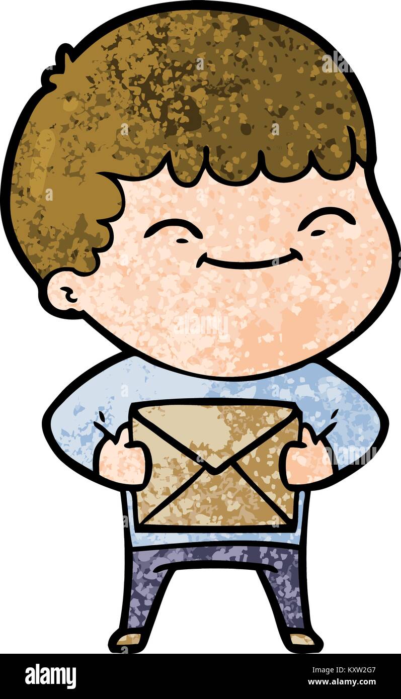 cartoon happy boy Stock Vector Image & Art - Alamy