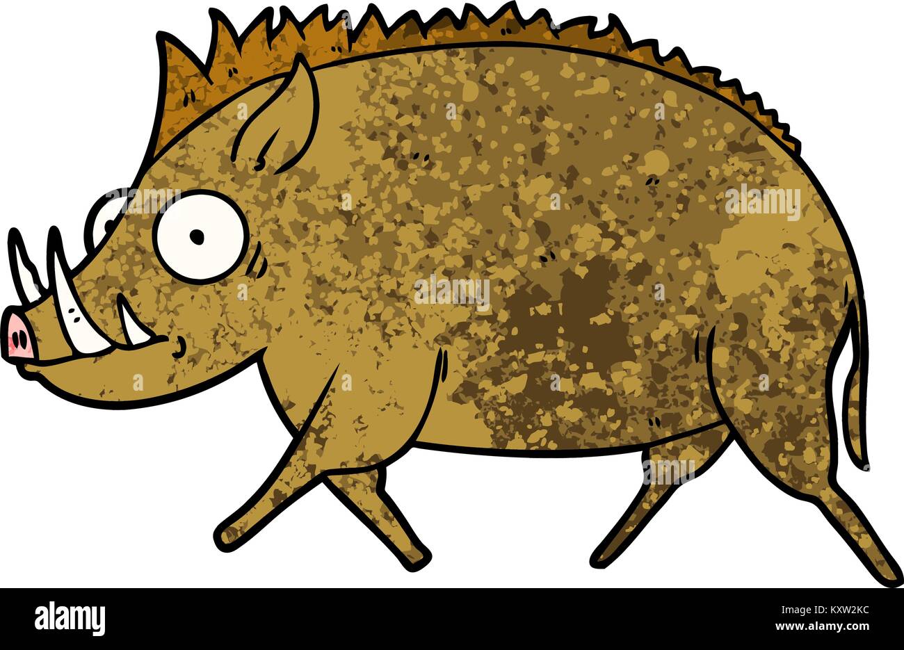 cartoon wild boar Stock Vector Image & Art - Alamy