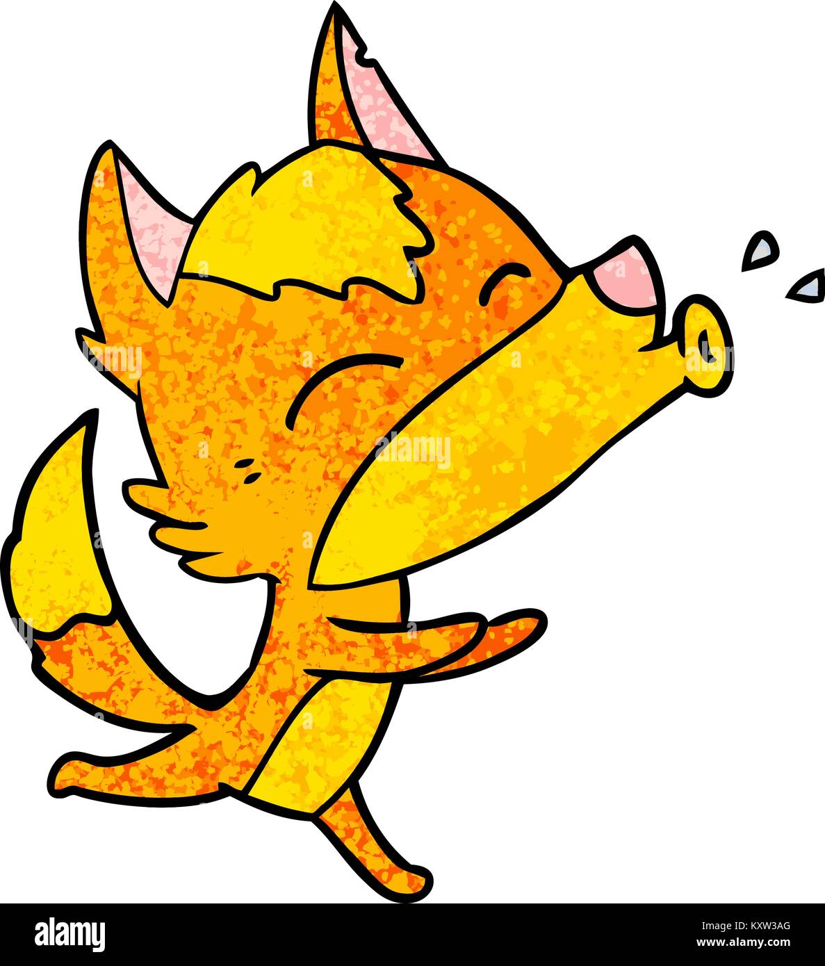 fox cartoon character Stock Vector Image & Art - Alamy