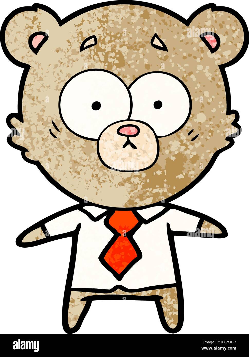 surprised bear cartoon Stock Vector Image & Art - Alamy