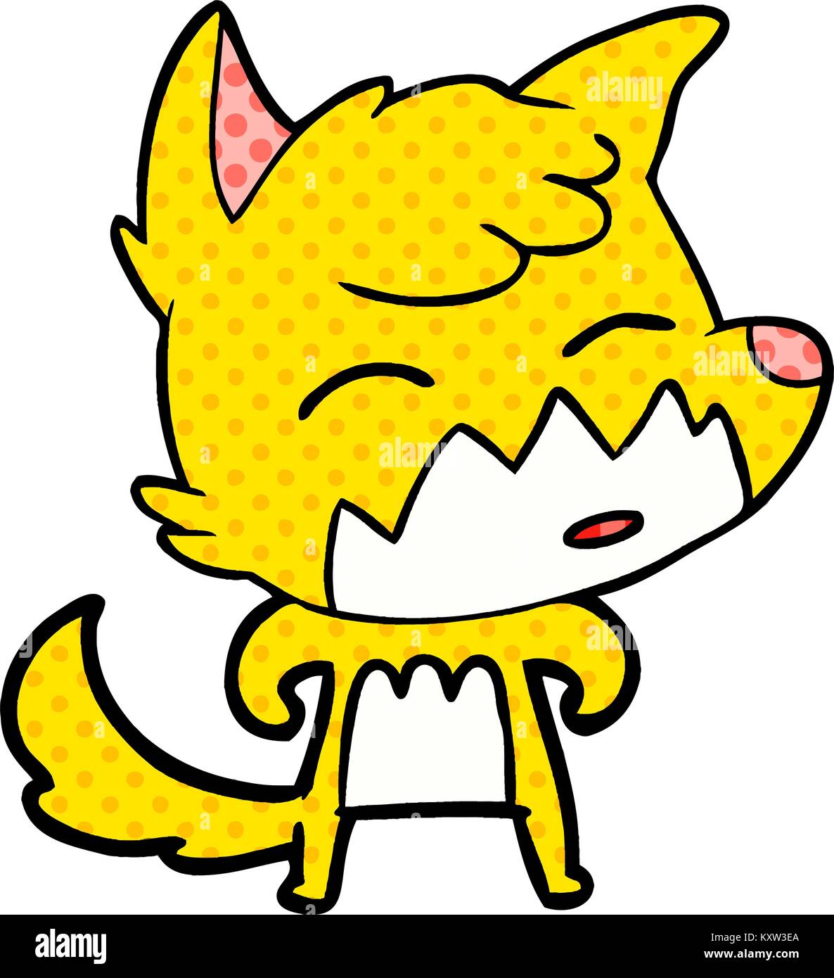 fox cartoon character Stock Vector Image & Art - Alamy