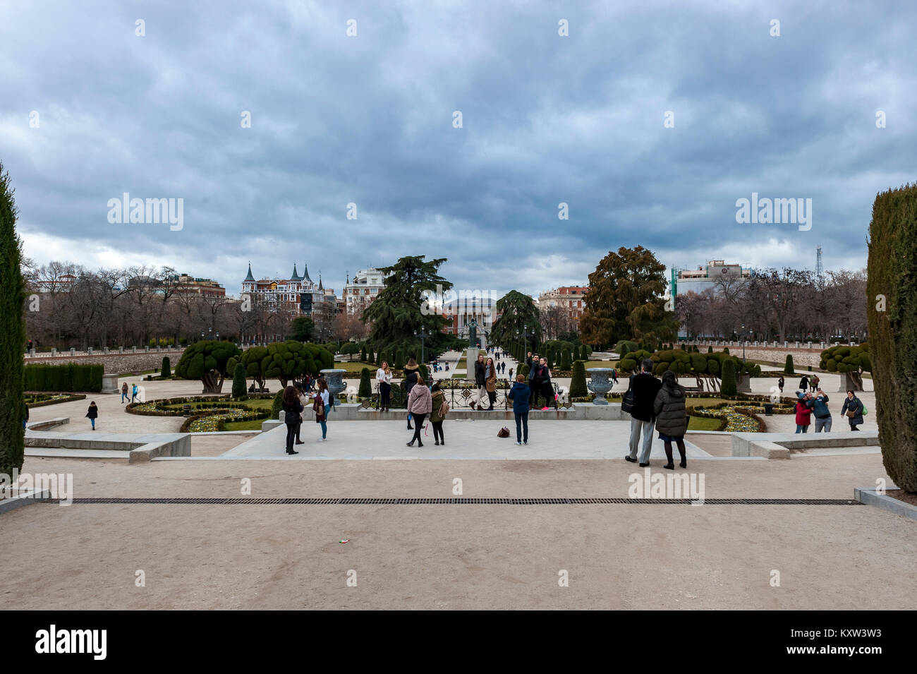 El Retiro Park, Madrid, Spain Stock Photo - Alamy
