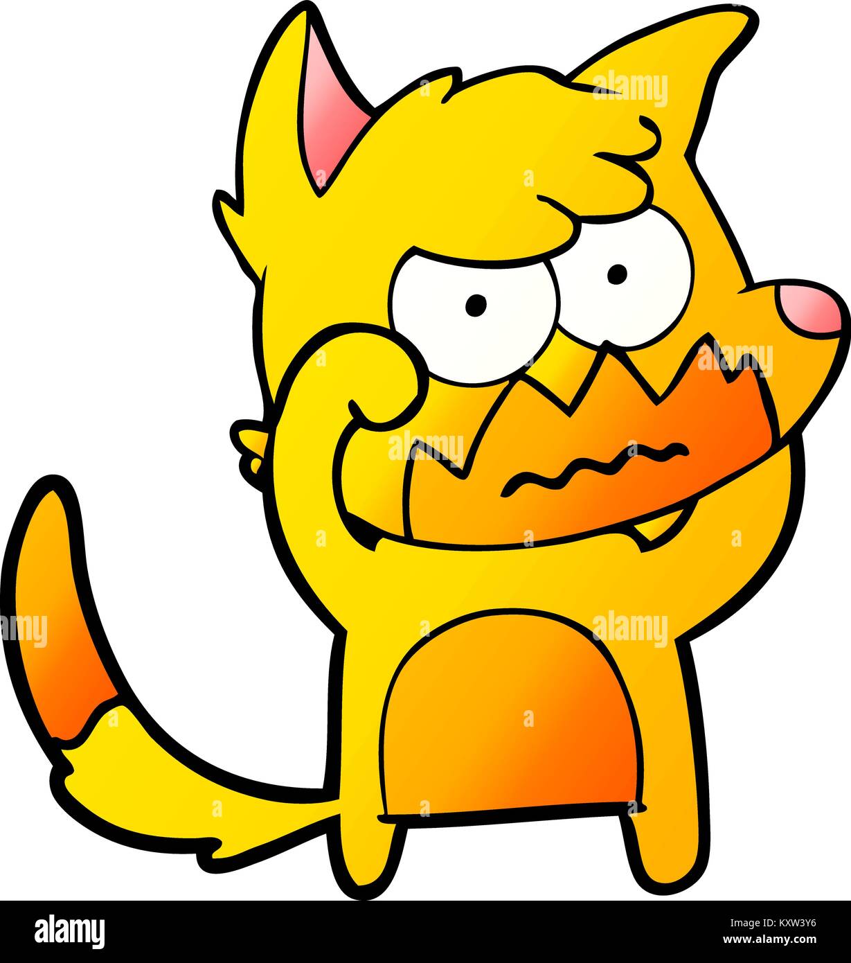 fox cartoon character Stock Vector Image & Art - Alamy