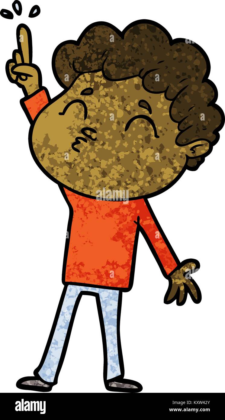 cartoon man pouting Stock Vector Image & Art - Alamy