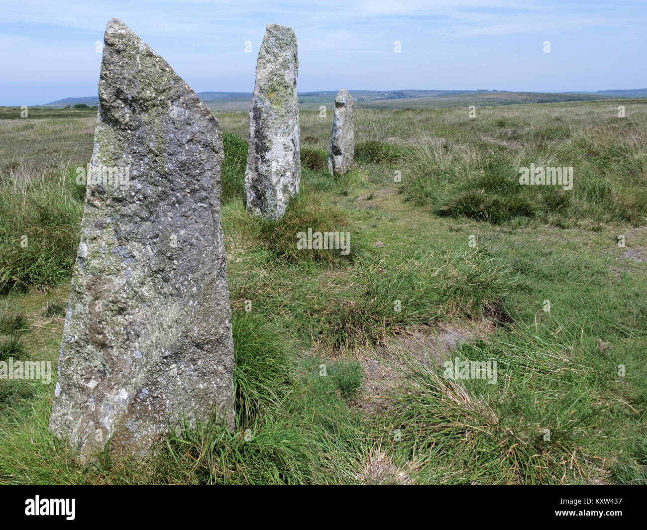 Boskednan stone circle hi-res stock photography and images - Alamy
