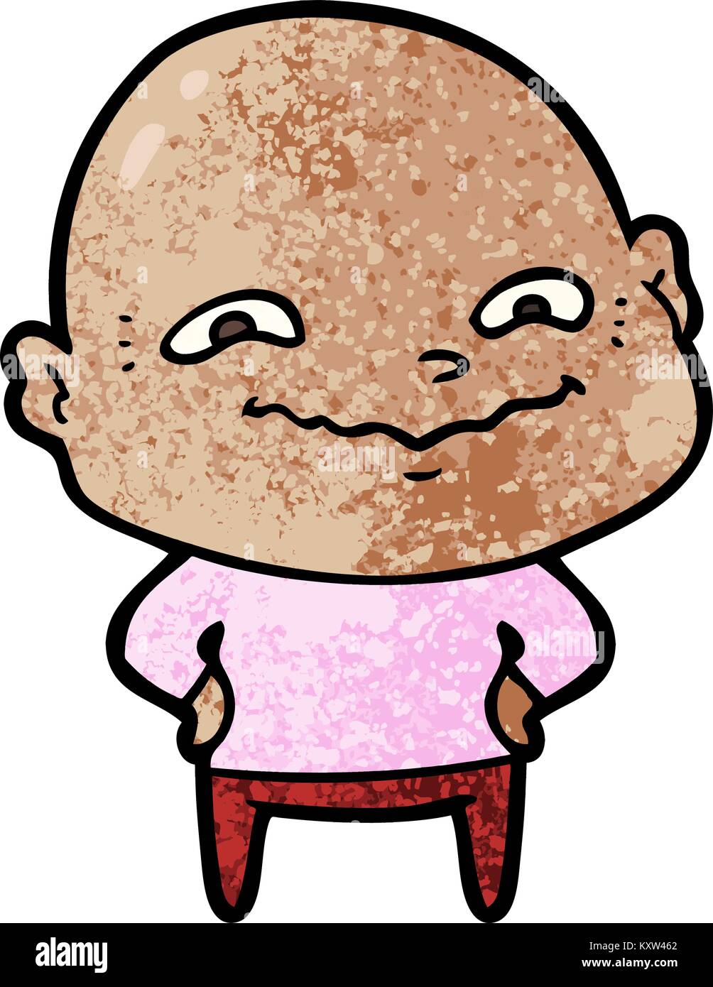 cartoon creepy guy Stock Vector Image & Art - Alamy