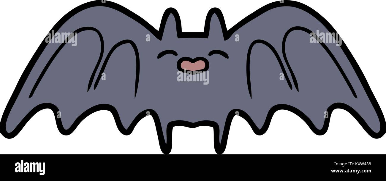 spooky cartoon bat Stock Vector Image & Art - Alamy