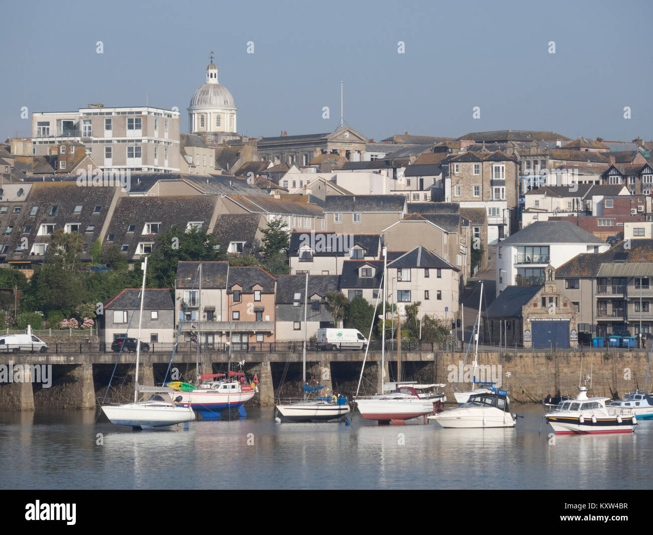 Penzance town in cornwall england hi-res stock photography and images ...