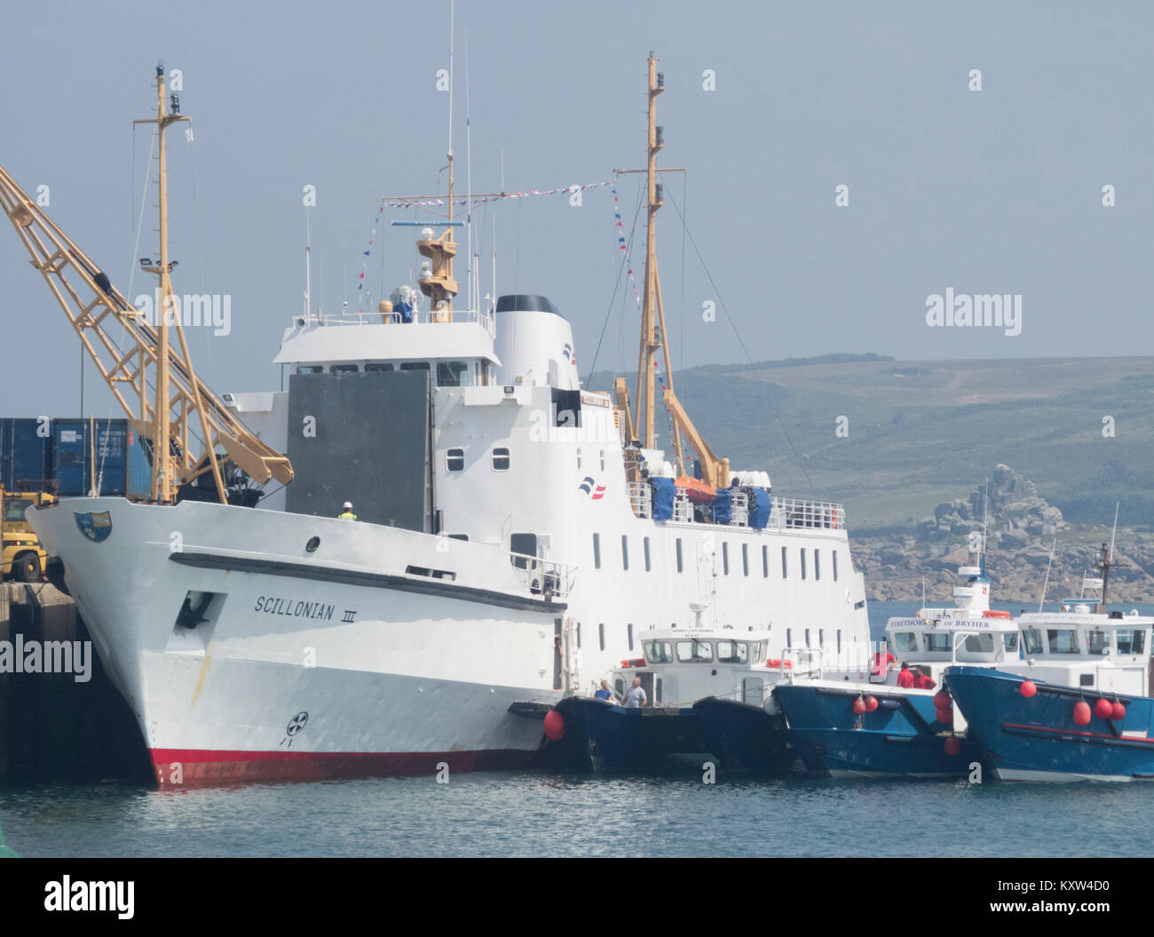 Scillonian iii isles scilly ferry hi-res stock photography and images ...
