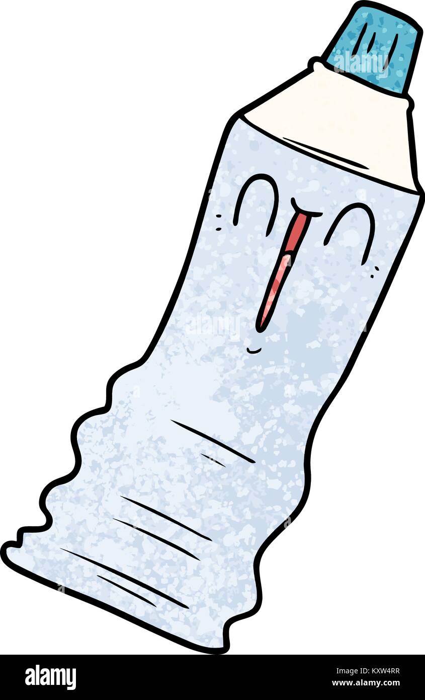 cartoon toothpaste tube Stock Vector Image & Art - Alamy