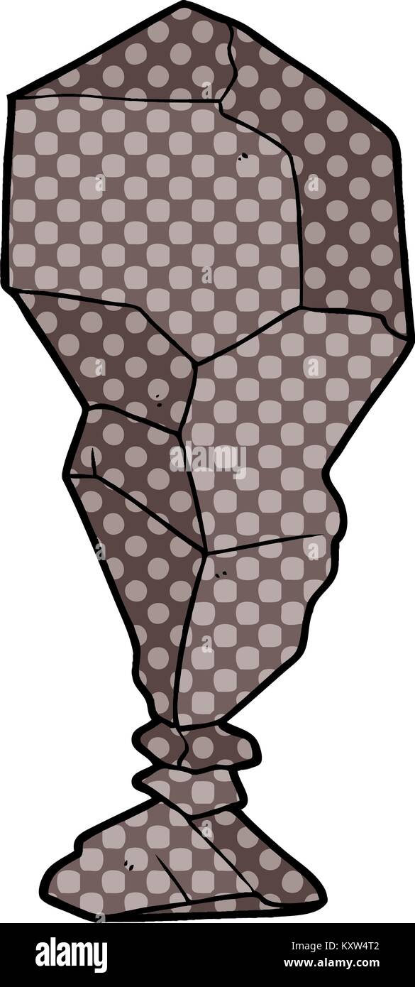 cartoon balancing rock Stock Vector Image & Art - Alamy