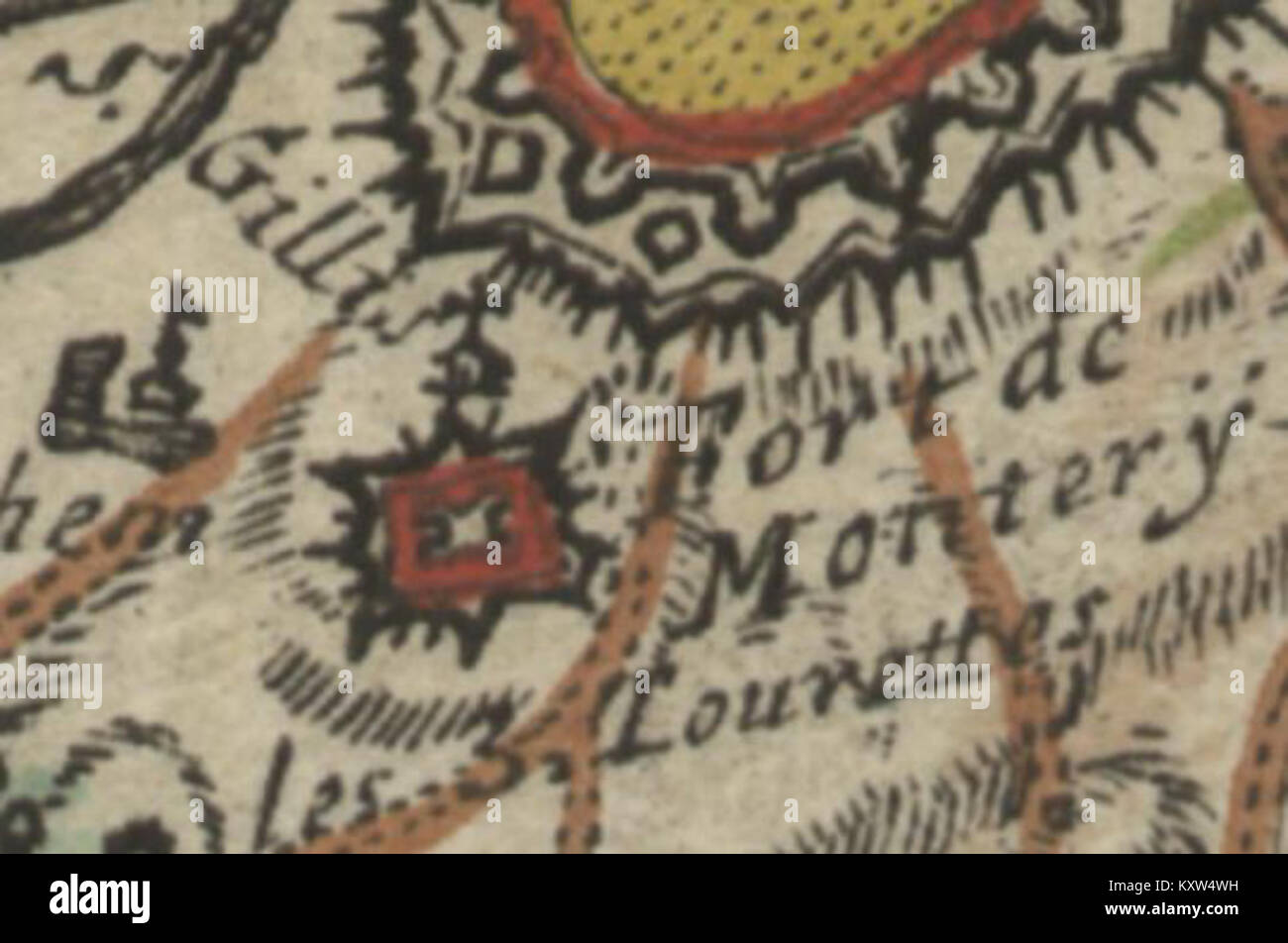 Map of fort de france hi-res stock photography and images - Alamy