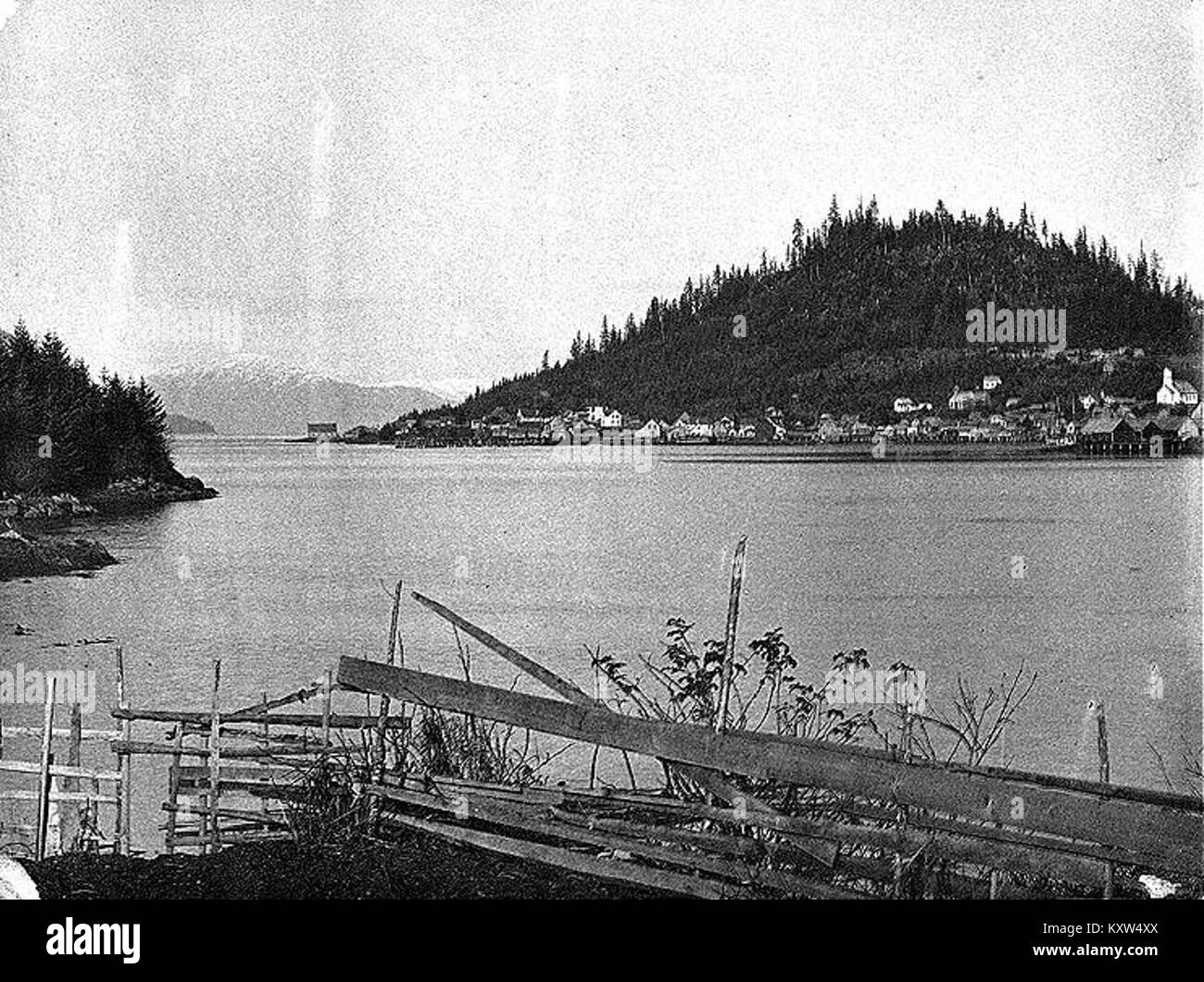 Fort Wrangell, ca 1901 (SARVANT 174 Stock Photo - Alamy
